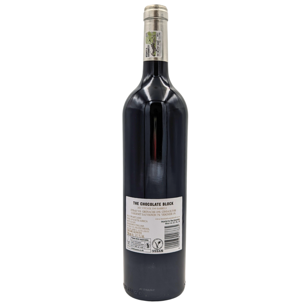 The Chocolate Block Wine - South African Wines