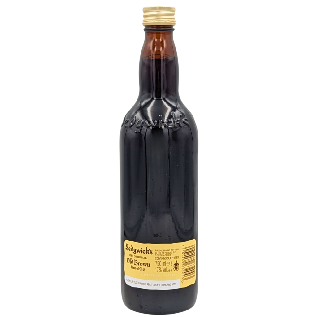 Old Brown Sherry by Sedgwicks - South African Wines